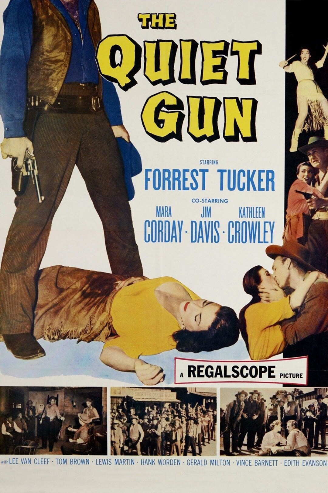The Quiet Gun 1957 Lee Van Cleef - Etsy
