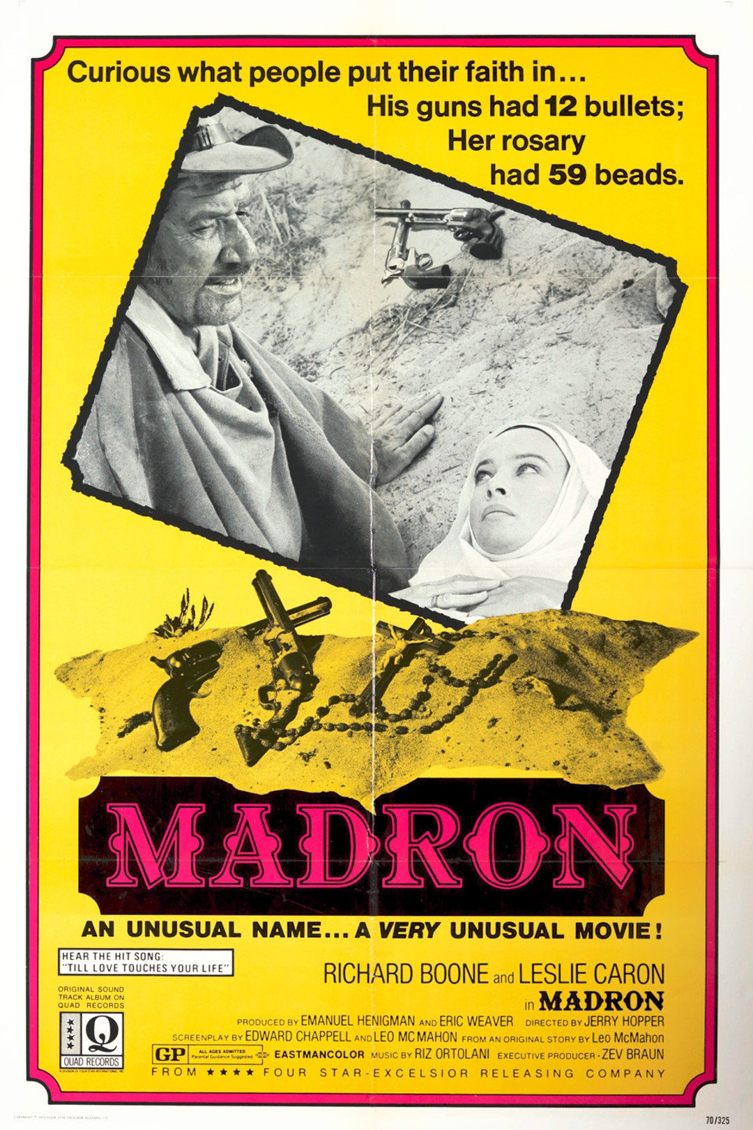 Madron 1970 Leslie Caron / Richard Boone - Etsy