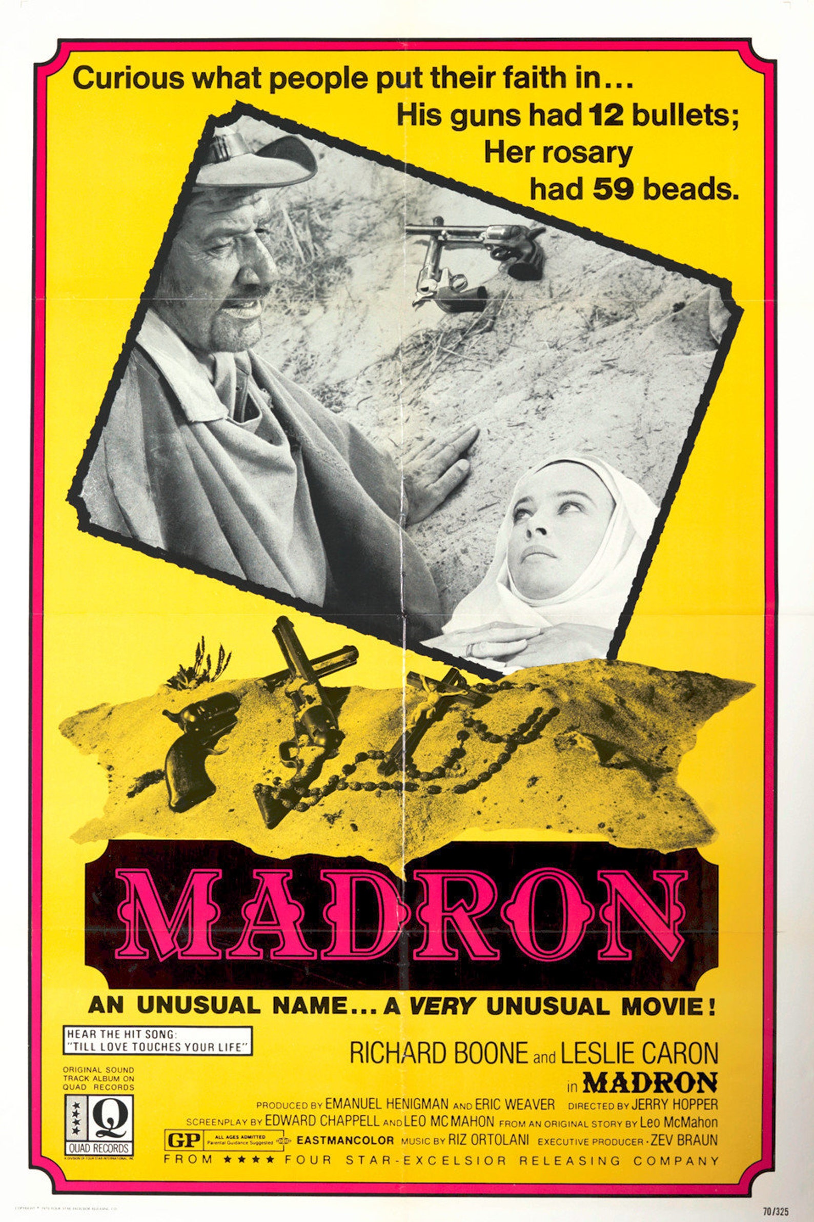 Madron 1970 Leslie Caron / Richard Boone - Etsy