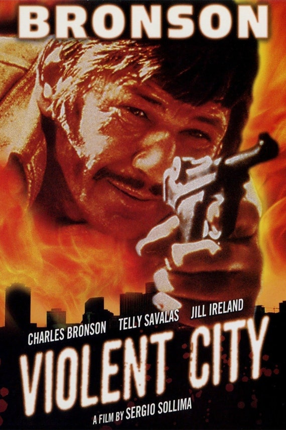 Violent City 1970 Charles Bronson / Telly Savalas | Etsy