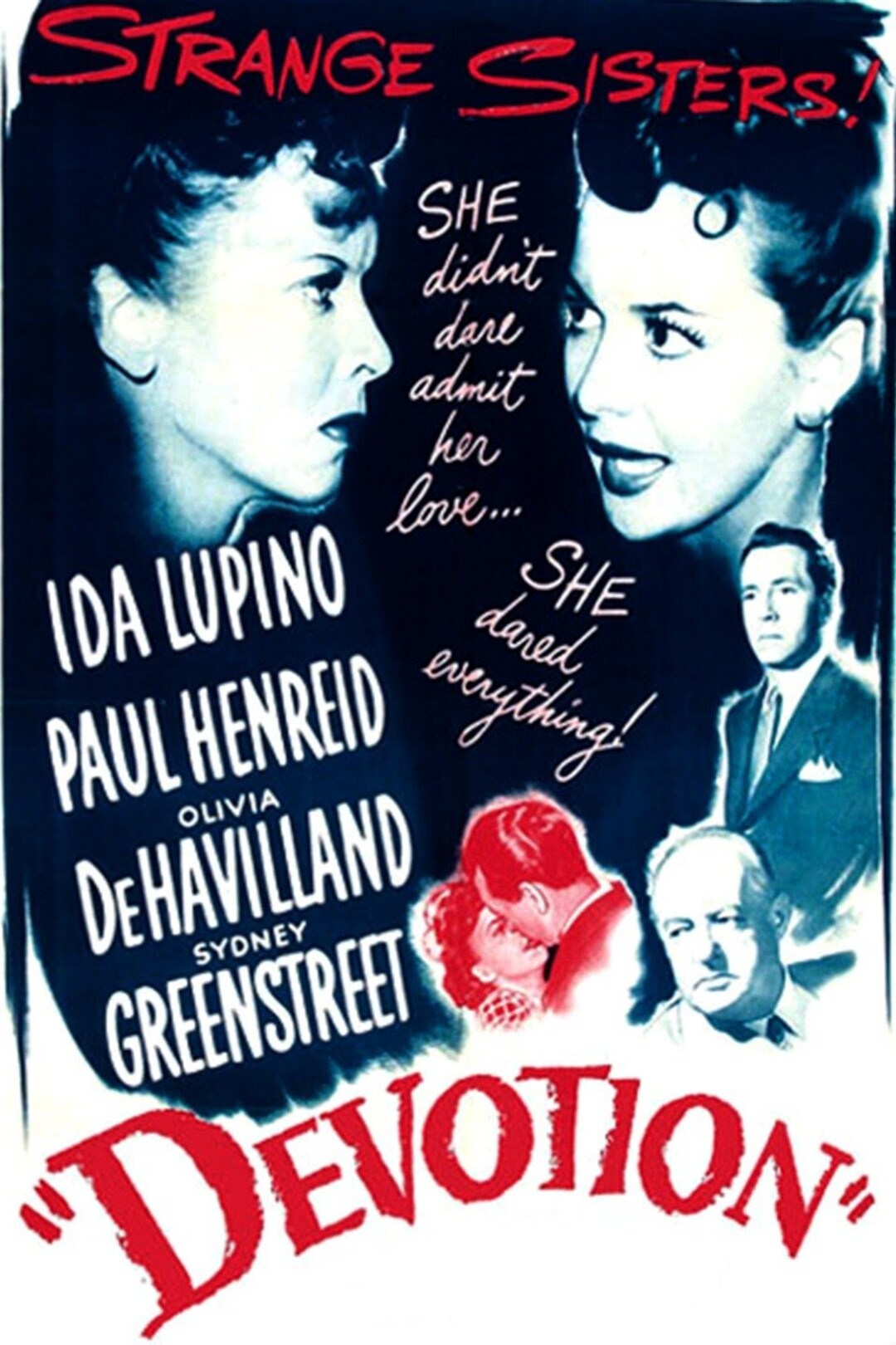 Devotion 1946 Olivia De Havilland / Ida Lupino - Etsy