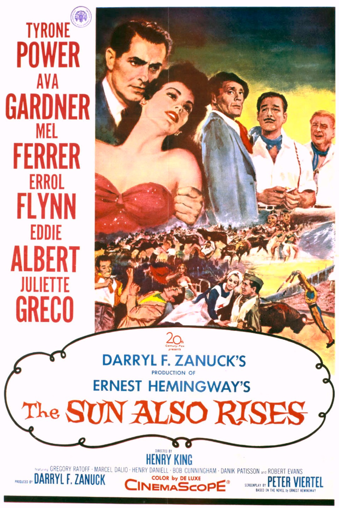 The Sun Also Rises 1957 Tyrone Power / Ava Gardner / Errol - Etsy