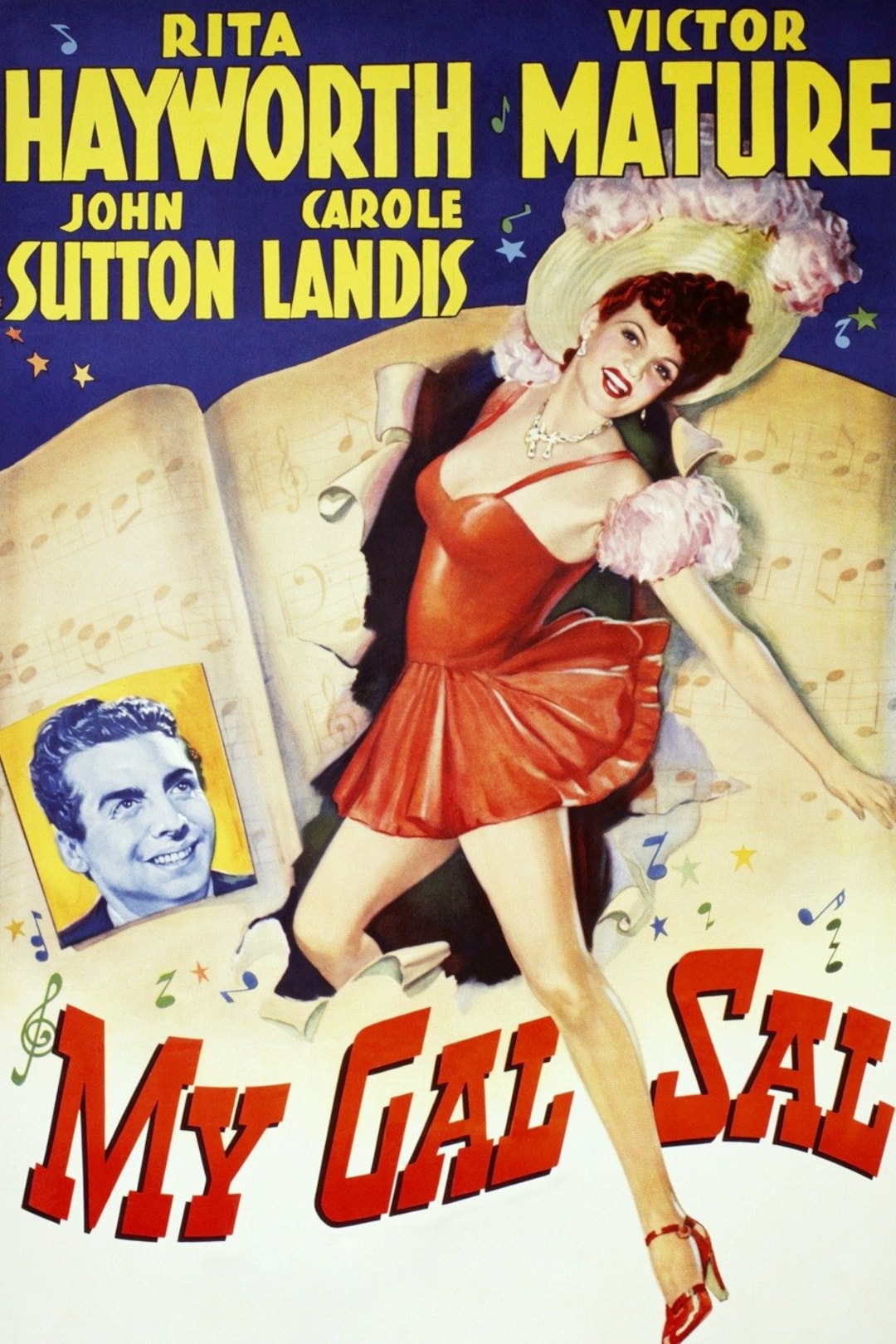 My Gal Sal 1942 Rita Hayworth Etsy