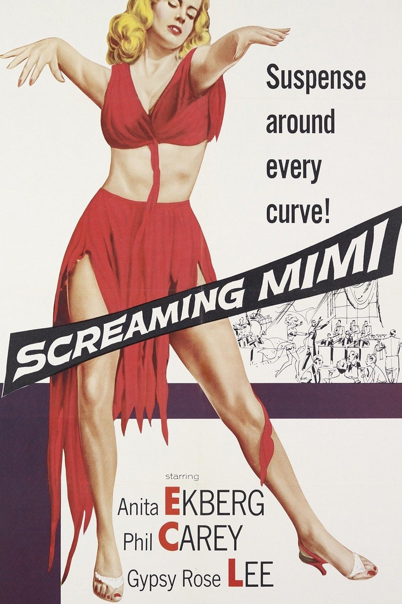 Screaming Mimi 1958 Anita Ekberg - Etsy Screaming Mimi 1958 Anita Ekberg - Etsy