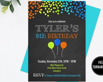 Generic Party Invitation - Etsy