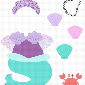 Turkey Disguise Printable - Mermaid Turkey, Princess Disguise, Mermaid ...