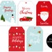 Classic Christmas Gift Tag Printable: classic CHRISTMAS Tag Santa ...
