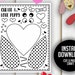Valentine Cut and Paste Printable - "valentine Crafts" Kids Valentines ...