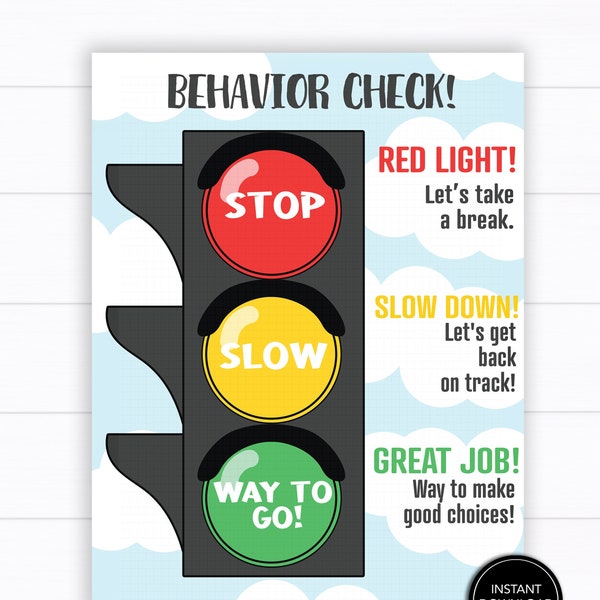 Behavior Chart - Etsy