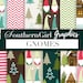 Gnome Digital Paper: gnomes Christmas Gnomes - Etsy