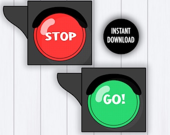 Stop Light Behavior Chart Printable Download: behavior | Etsy