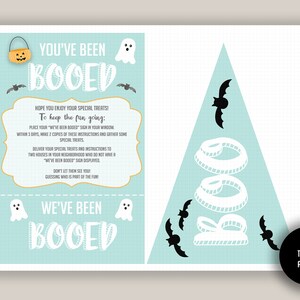 You've Been Booed Kit Printable (download)- "boo Sign" Blue Boo, Boys ...