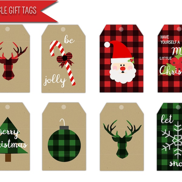 Buffalo Plaid Christmas Decor - Etsy