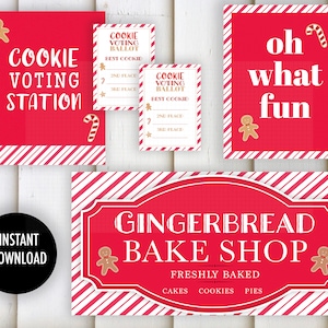 Cookie Exchange Party Bundle Printable Download: "christmas COOKIE ...