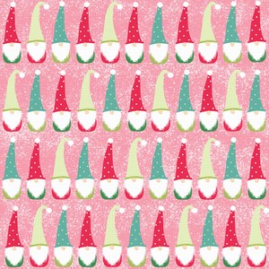 Gnome Digital Paper: "gnomes" Christmas Gnomes, Gnome Village, Christmas Tree, Stripe, Snowy ...