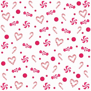 Peppermint Digital Paper: "peppermint" Peppermint Stripe, Christmas ...