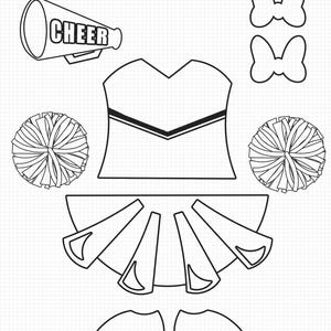 Disguise the Turkey Cheerleader - Etsy