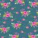 Pink and Blue Flower Digital Paper: "mother's DAY Flowers" Spring ...