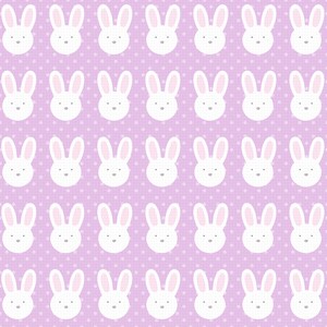 Easter Bunny Digital Paper: "easter Bunny" Spring, Rainbow, Easter Egg ...