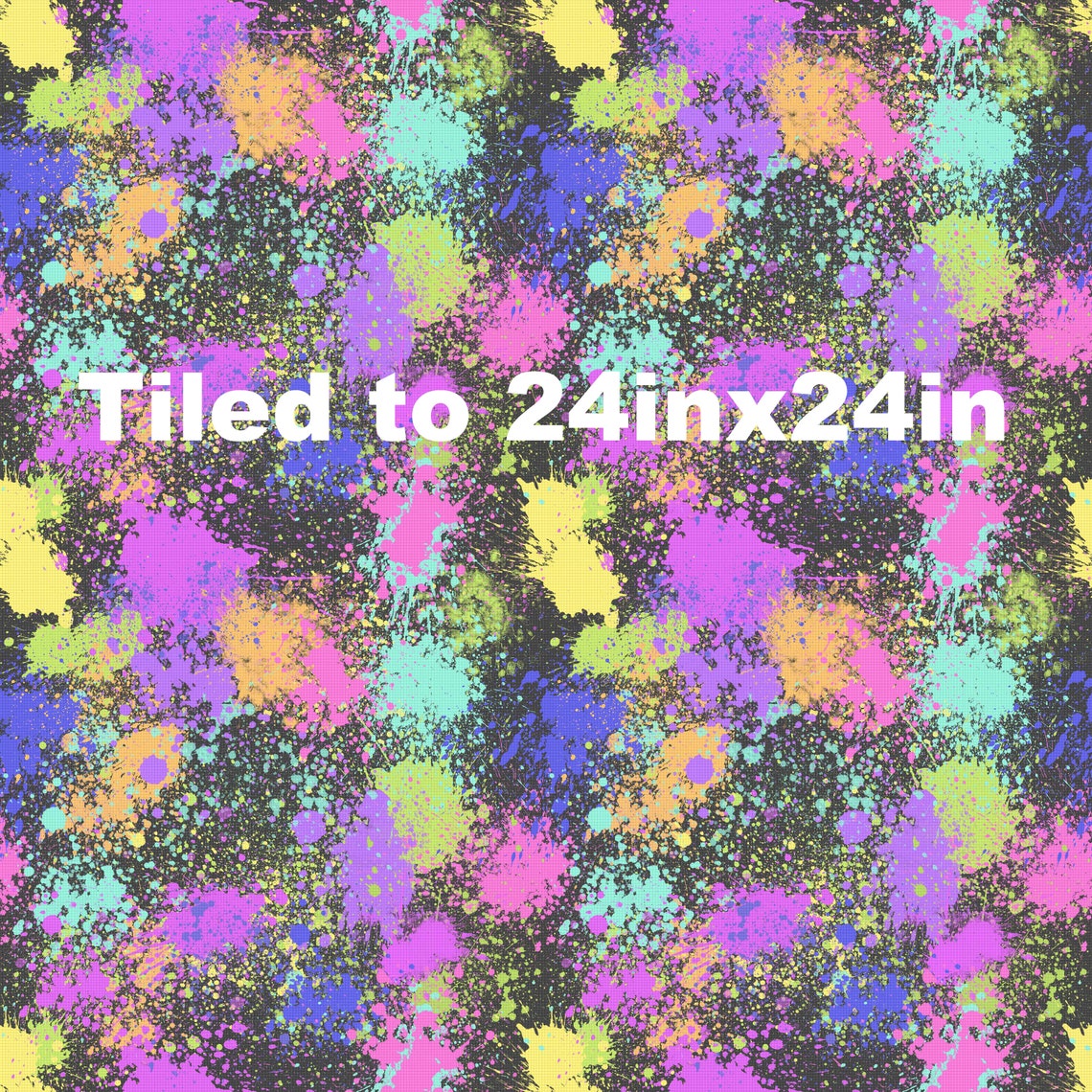 Seamless Paint Splatter Digital Paper: paint - Etsy