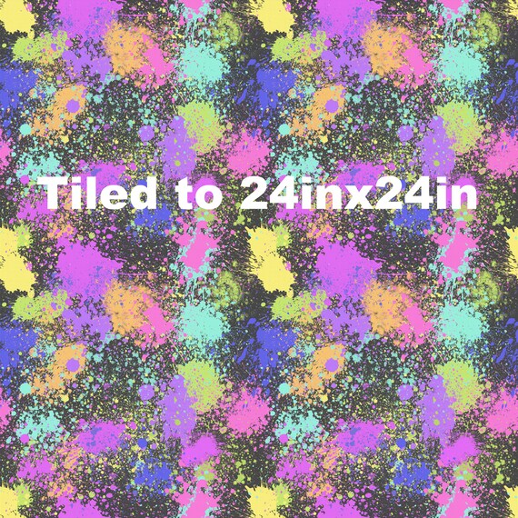 Neon Pink Splatter Paint Backgrounds