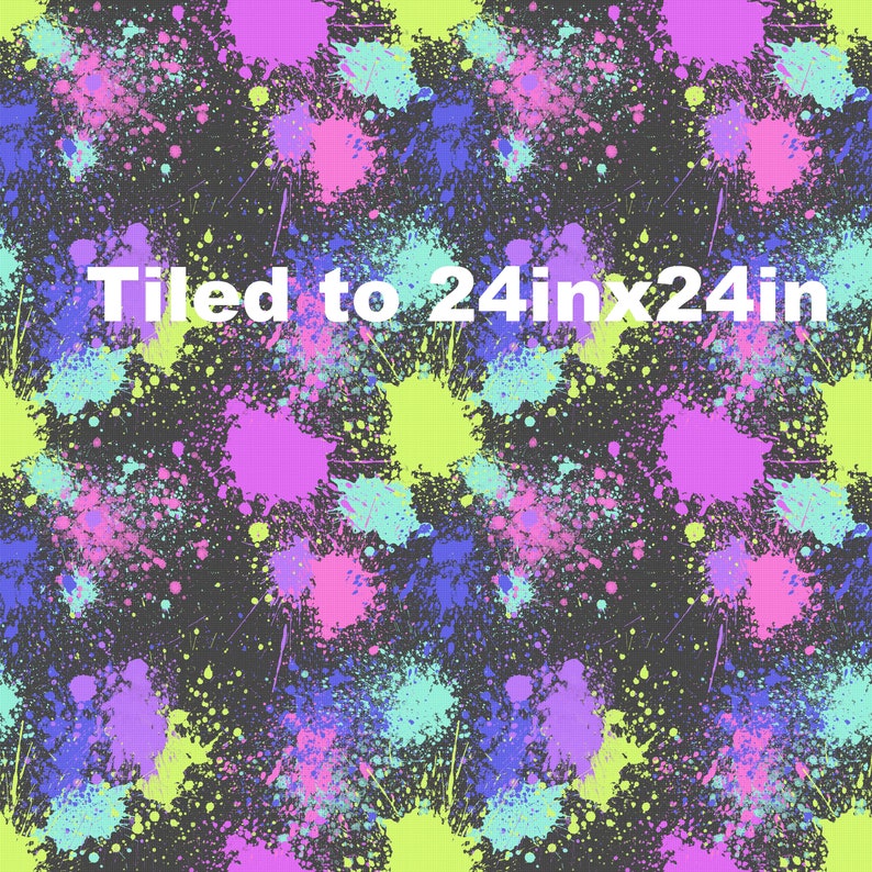Seamless Paint Splatter Digital Paper: paint - Etsy