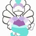Turkey Disguise Printable - Mermaid Turkey, Princess Disguise, Mermaid ...