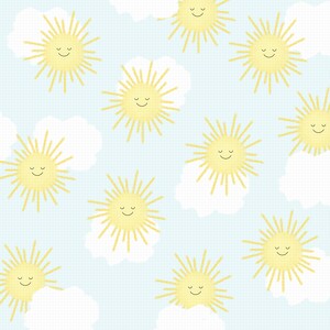 Baby Sunshine Digital Paper – Rainbow, Moon, Stars (digital Download ...
