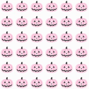 Pink Pumpkin Halloween Digital Paper - "pink Pumpkins" With Pink Jack O ...