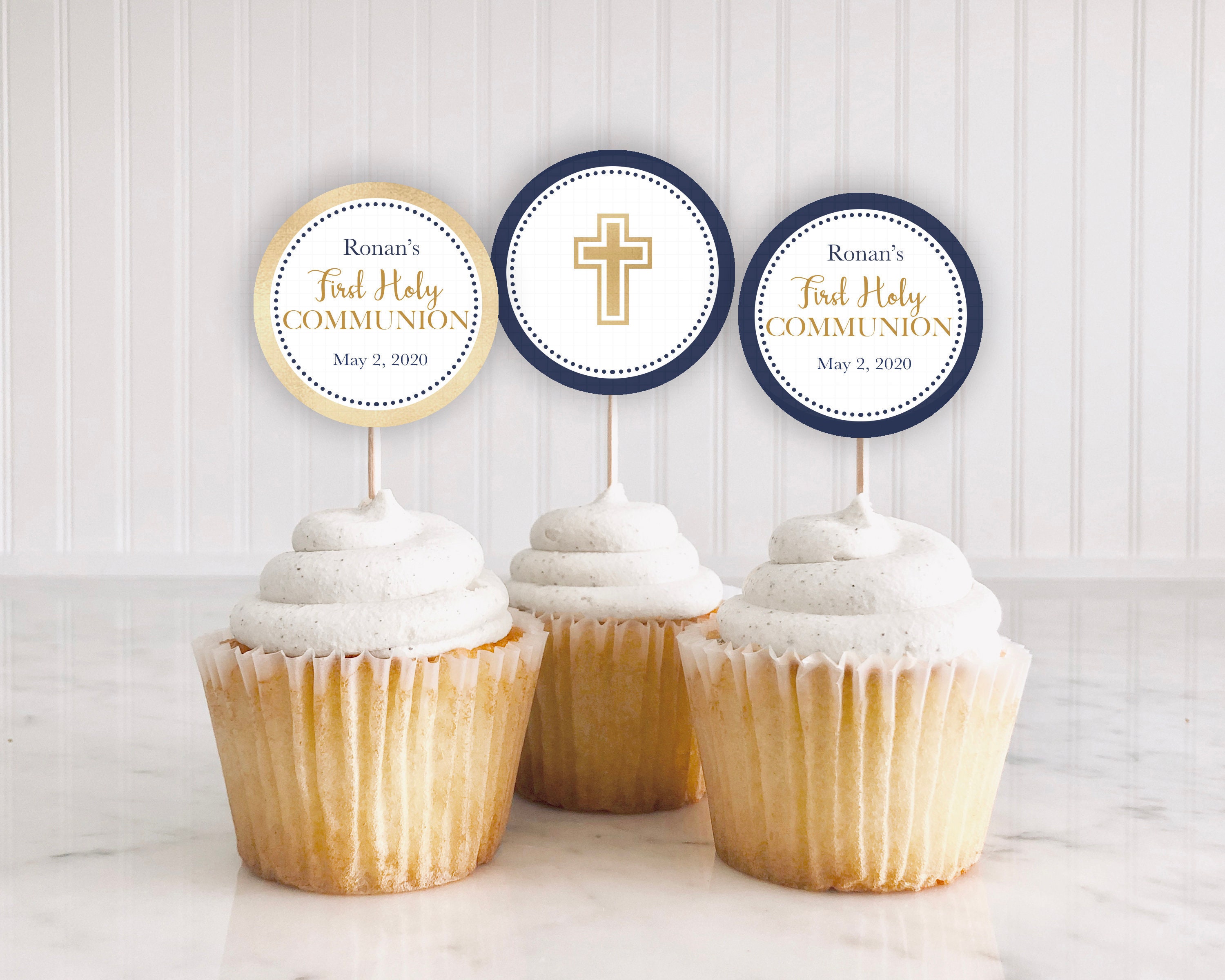 First Communion Cake Toppers Boys