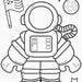 Astronaut Turkey Disguise Printable: Thanksgiving Coloring Activity ...