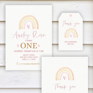 Boho Rainbow Favor Tag Printable Download: "boho RAINBOW Tag ...