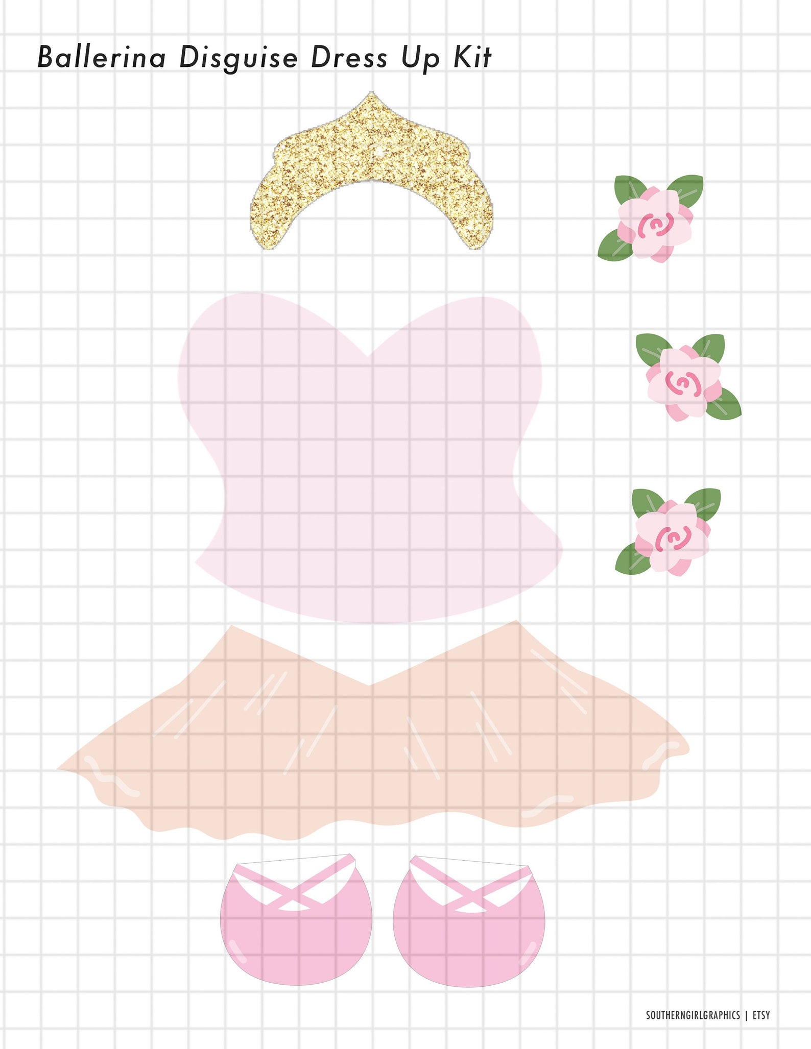 Turkey Disguise Printable - Ballerina Turkey, Ballerina Disguise ...