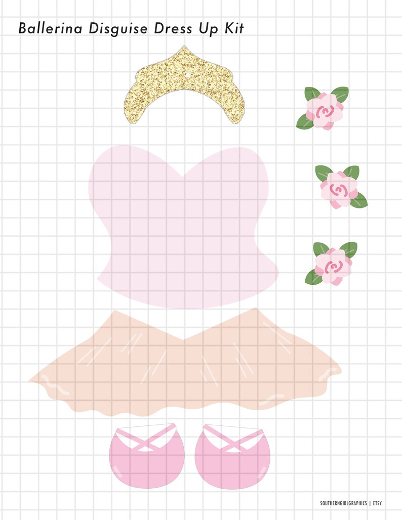Turkey Disguise Printable - Ballerina Turkey, Ballerina Disguise ...