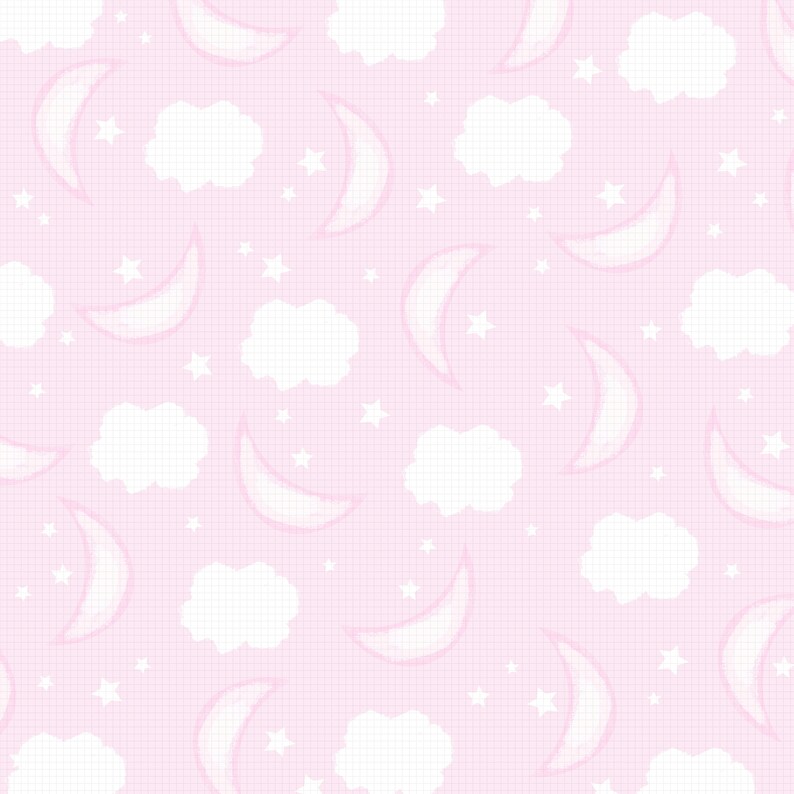 Baby Sunshine Digital Paper – Rainbow, Moon, Stars (digital Download ...
