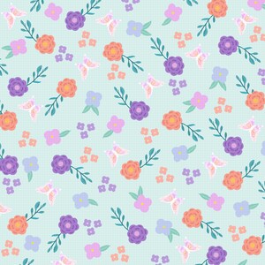 Butterfly Digital Paper: "spring Butterflies" Purple Butterfly Digital ...