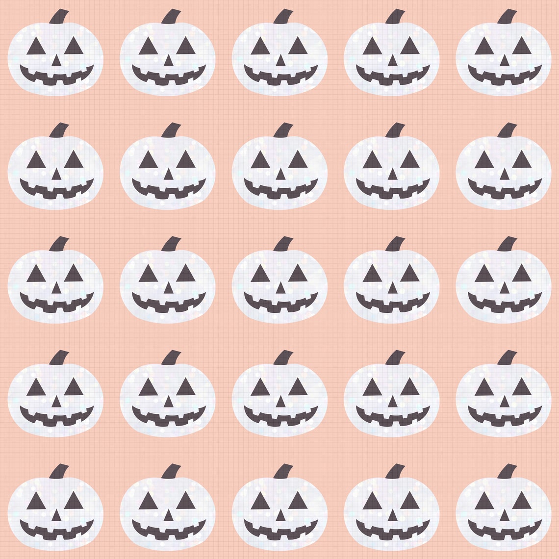 Pink Halloween Digital Paper pink Halloween With - Etsy
