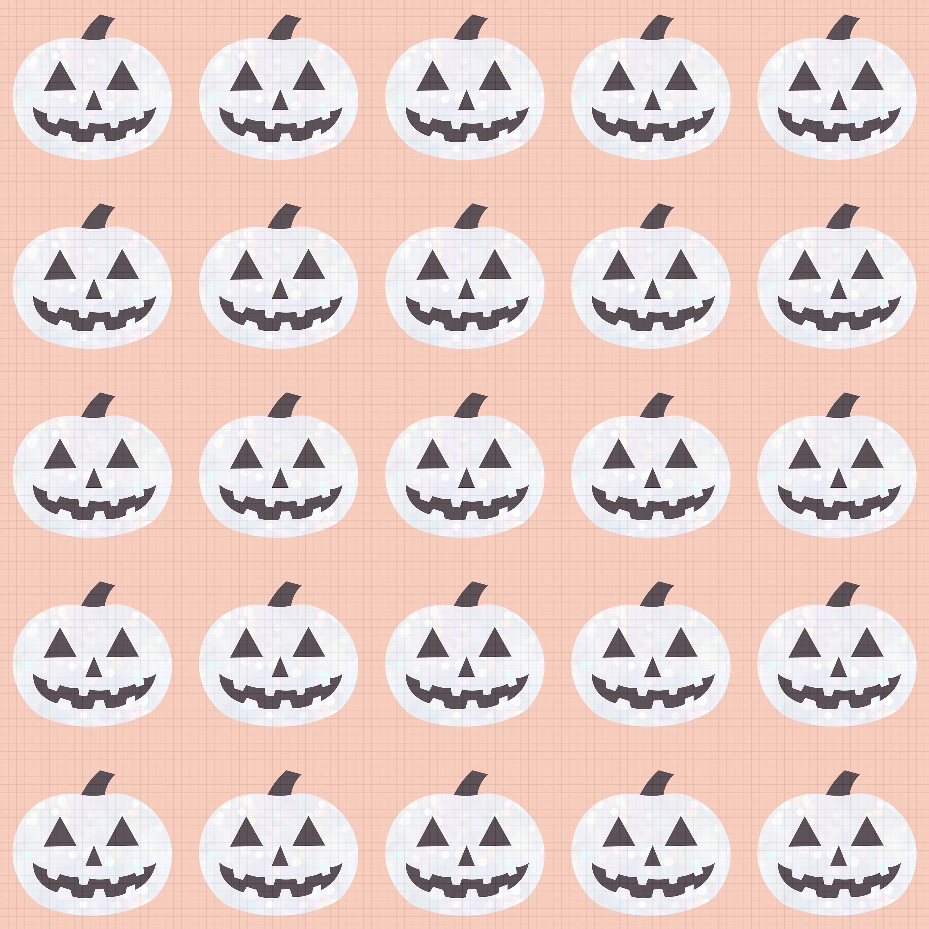 Pink Halloween Digital Paper Pack – Iridescent Pumpkins, Bats (digital ...