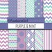 Purple and Pink Digital Paper: purple AND Pink - Etsy