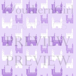 Princess Purple Digital Paper: "purple Princess" With Purple, Pink ...