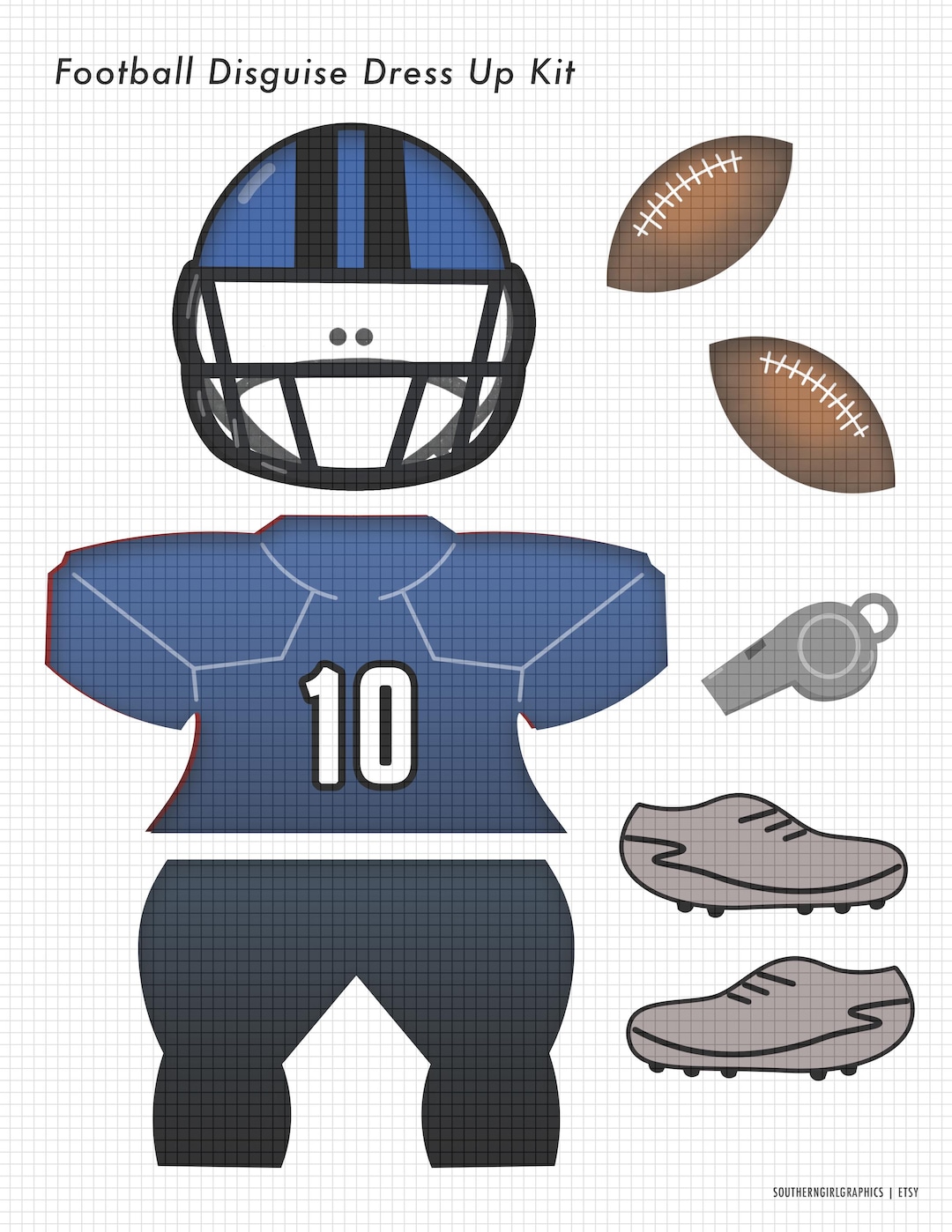 Turkey Disguise Clip Art - Football Turkey, Soccer Player Disguise ...