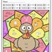 Thanksgiving Coloring - "turkey Coloring" - Phonics Practice, Fall ...