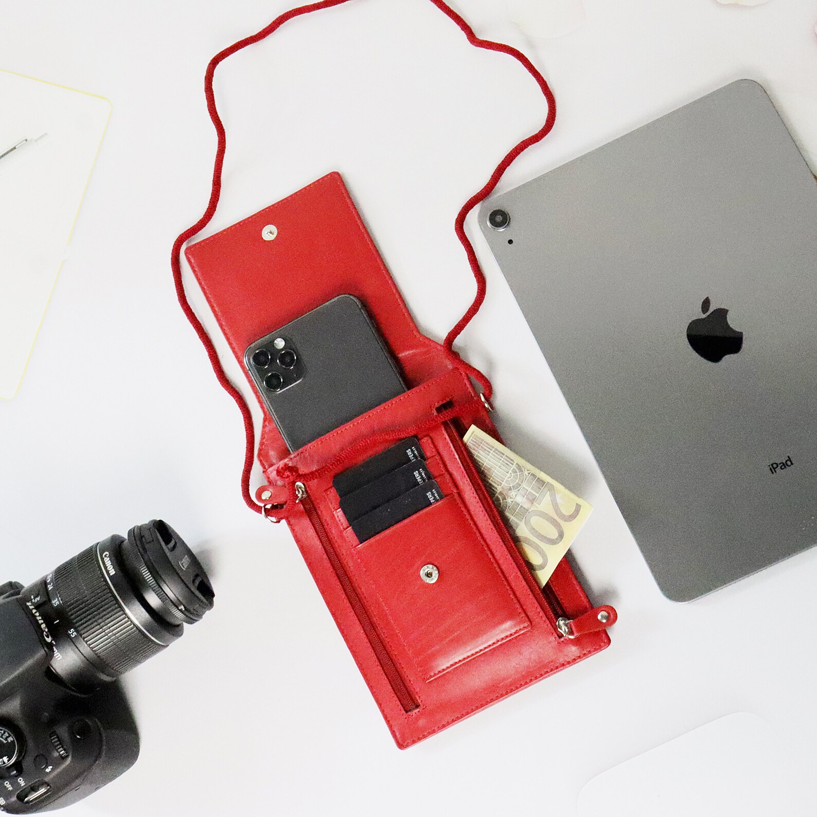 Safekeepers Neck Pouch Phone Pouch Mobile Pouch Passport - Etsy