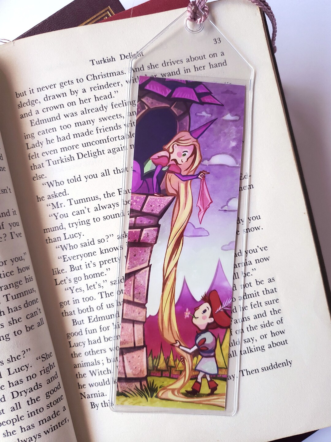 Rapunzel Double Sided Bookmark - Etsy