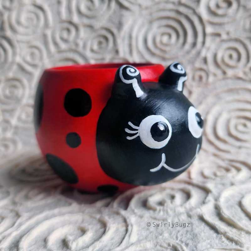 Ladybug Planters - Etsy