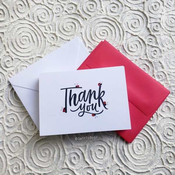 Unique Thank You Cards - Etsy