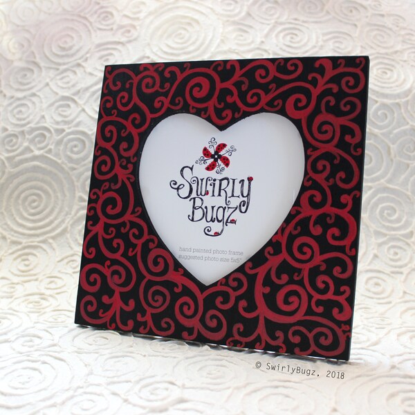Wooden Heart Picture Frame - Etsy