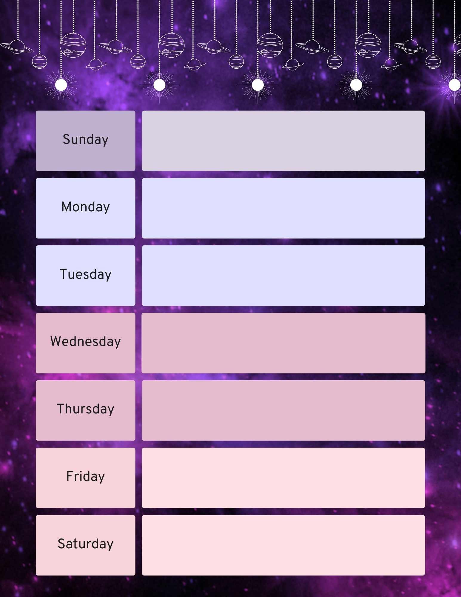 Space Alien Themed Planner Habit Tracker Organizer - Etsy