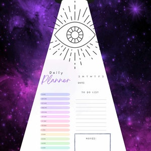 Space Alien Themed Planner Habit Tracker Organizer - Etsy