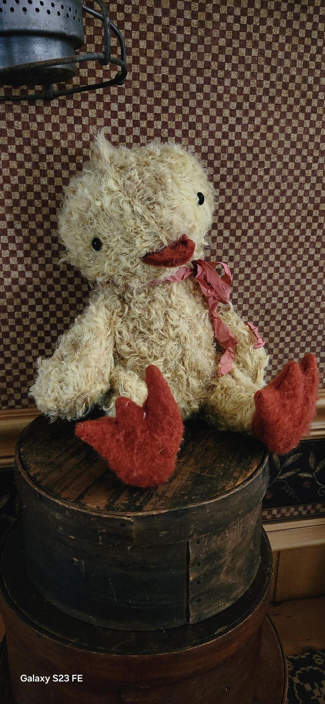 Primitive Duck Doll, Primitive Ducky, Rubber Ducky, Handmade Doll ...